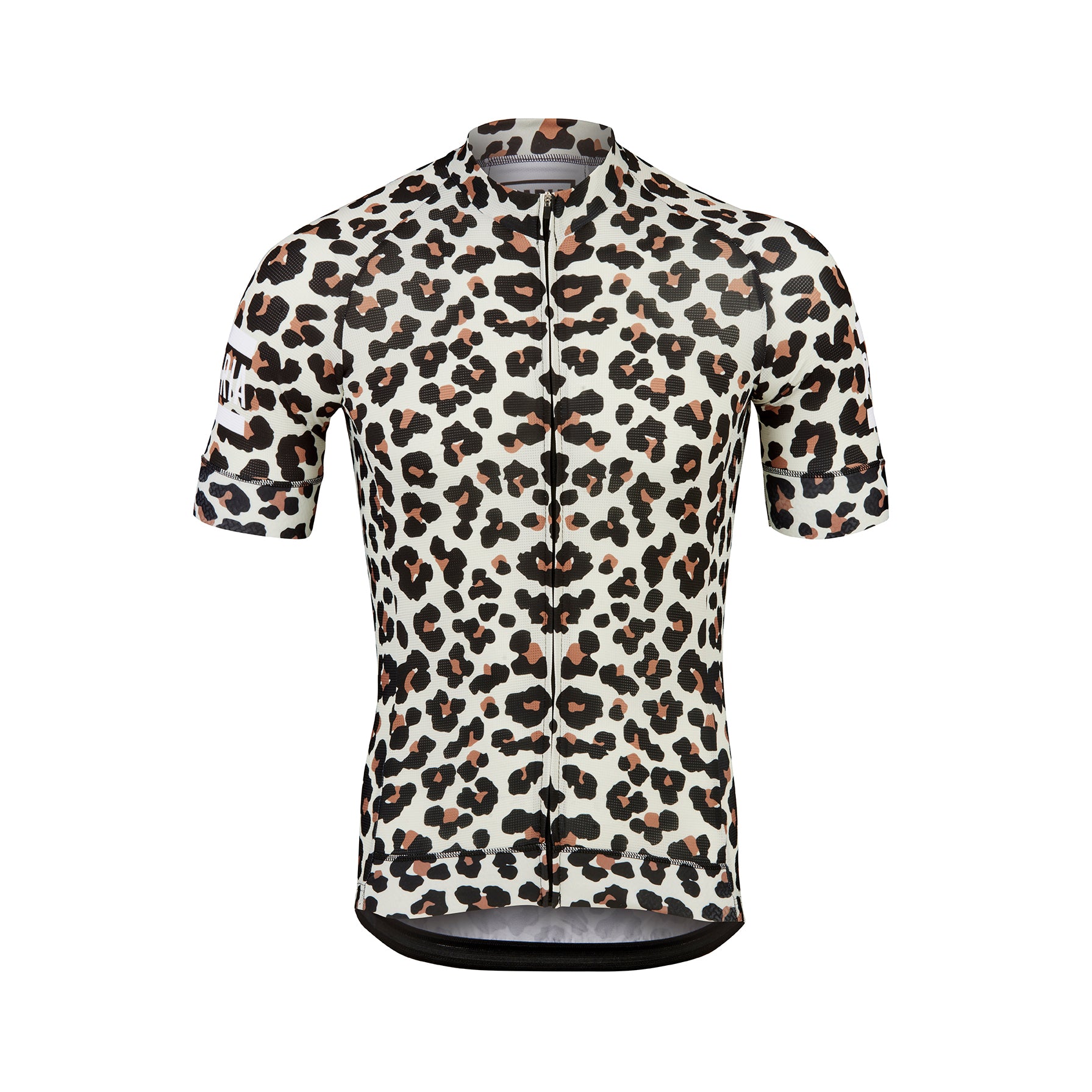 Leopard Print Short Sleeve Cycling Jersey | Leopard Print Cycling ...